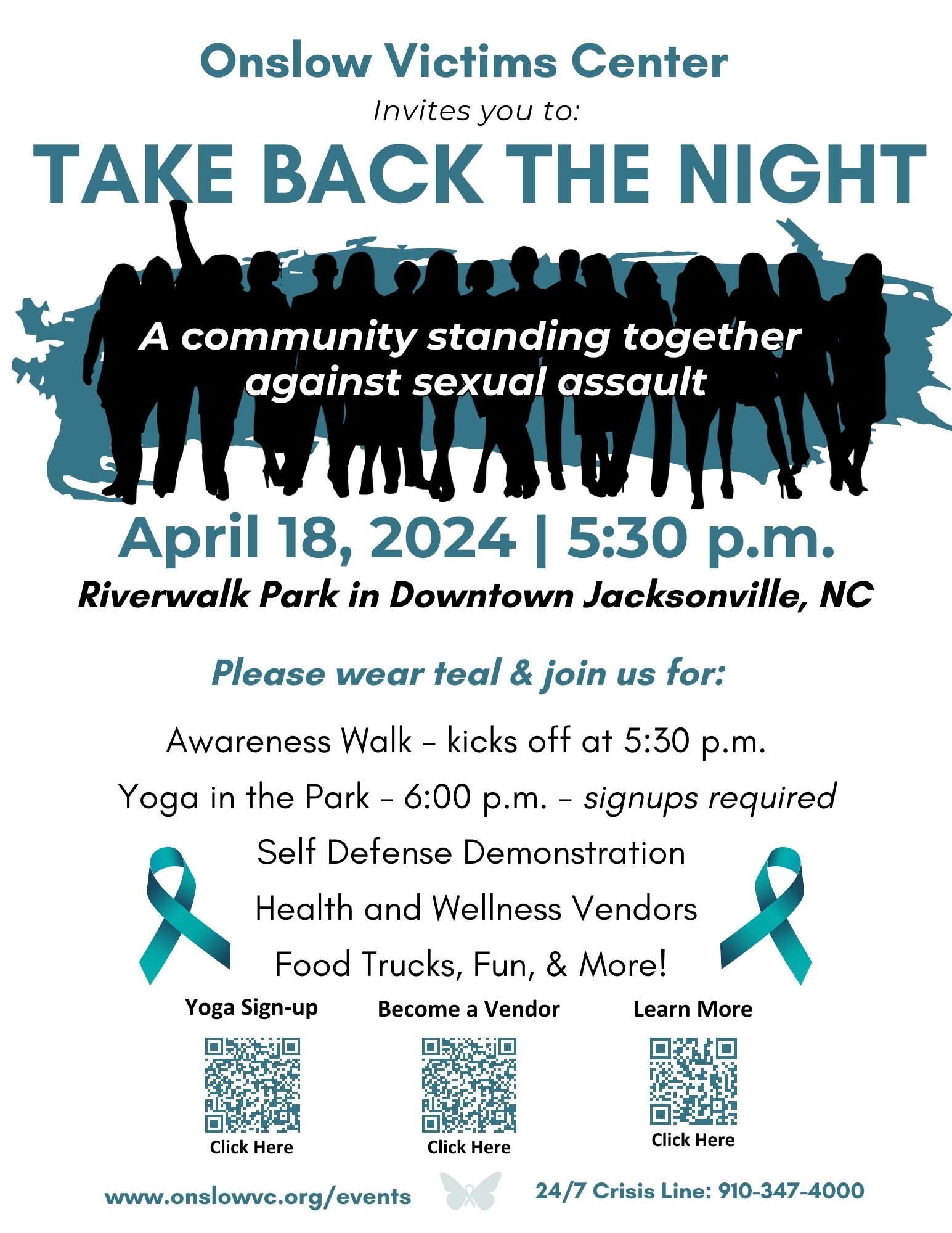 Take Back the Night | Onslow Victims Center